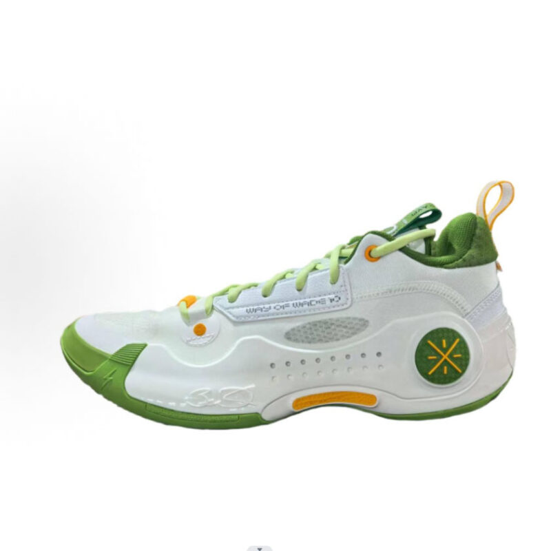 LiNing Way of Wade 10 Low “Wasabi” Premium Boom Basketball Shoes White ...
